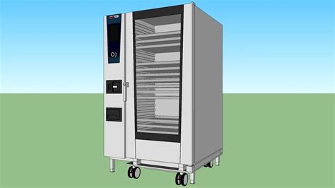 Rational Icombi Pro 20 Pan Full Size Natural Gas Combi Oven 3d Model
