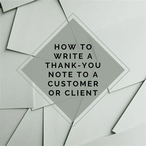 Thank You Notes And Appreciation Messages For Customers Toughnickel