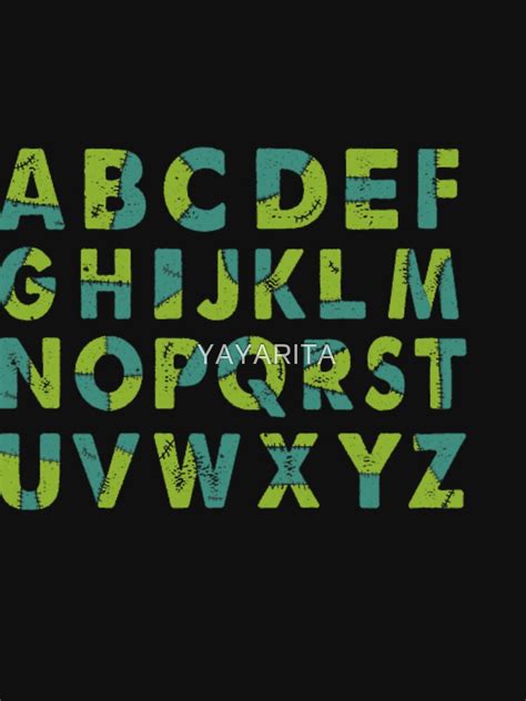 Alphabet Loreabcda To Zenglish Alphabet T Shirt For Sale By