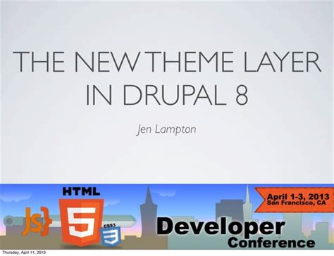 Twig And The New Theme Layer In Drupal 8 Ppt