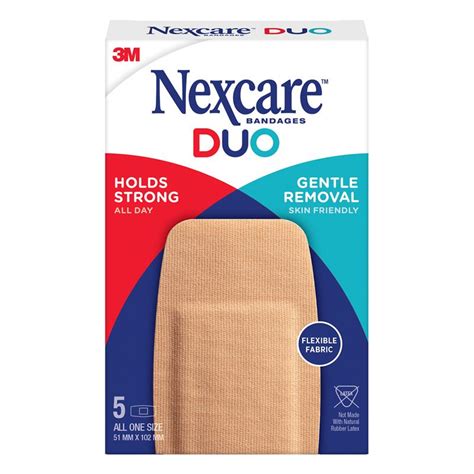 Buy Nexcare Duo Knee And Elbow Bandages 5 Pack Online At Chemist Warehouse®