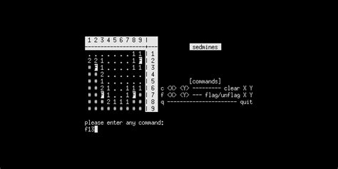 github mikkun sedmines minesweeper game written in gnu sed
