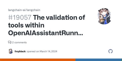 The Validation Of Tools Within Openaiassistantrunnablecreateassistant