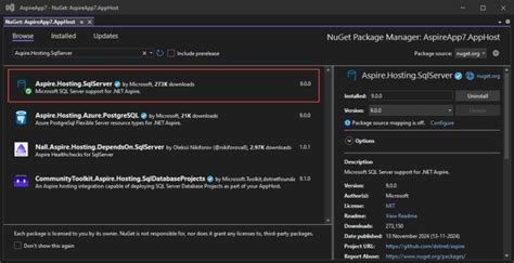 How To Integrate Net Aspire With Microsoft Sql Server Mssql
