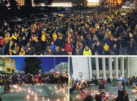 НА МОРЕТО Шествия в подкрепа на Украйна в няколко града у нас