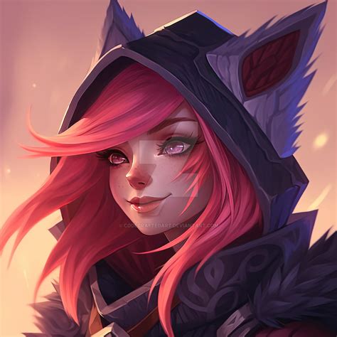 Xayah League Of Legends By Codecraftedart On Deviantart