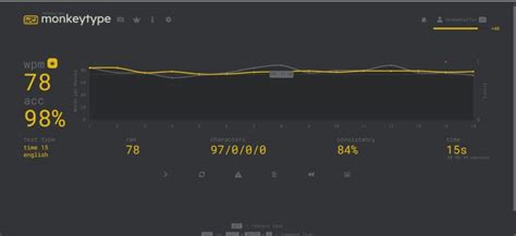 consistency is the key factor for the success after i reach the 70 speed i stop doing practice