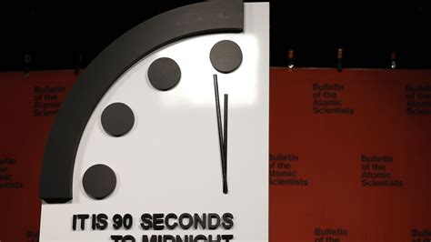 Doomsday Clock Will Stay At 90 Seconds To Midnight For Second Year
