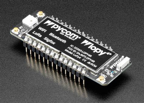 Pycom Lopy4 Offers Wifi Ble Lora And Sigfox Connectivity Geeky Gadgets