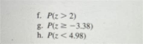 solved 7 66 let z denote a random variable that has a