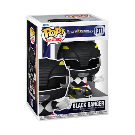 Black Ranger Power Rangers Funko Pop Vinyl Figure 1371