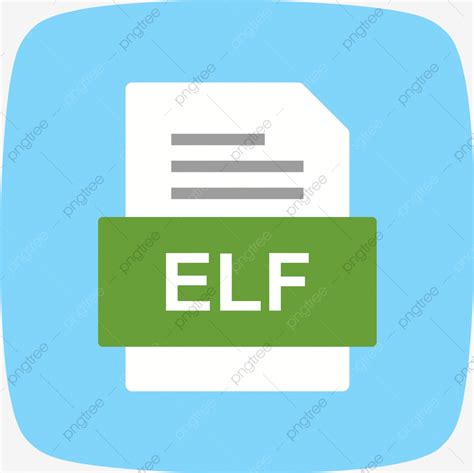 엘프 파일 문서 아이콘 엘 프 문서 파일 Png 일러스트 및 벡터 에 대한 무료 다운로드 Pngtree