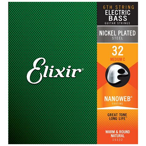 Elixir Strings Bass Medium C 032 Marshall Music
