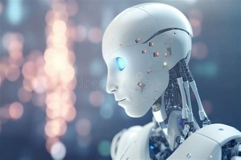 Revolutionizing Robotics With Ai Conceptual Illustration Stock