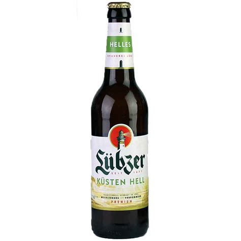 Lübzer Bier KÜSTEN HELL Mecklenburg 0 5l BierPost Bier