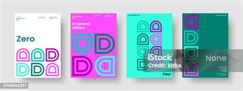Desain Brosur Modern Tata Letak Laporan Terisolasi Template Poster