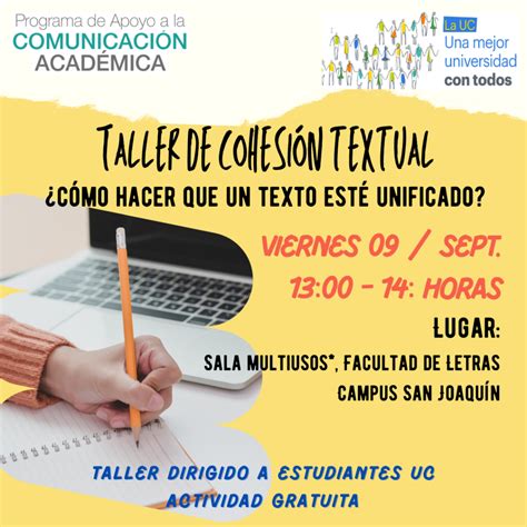 Taller De Cohesión Textual Facultad De Ciencias Biológicas