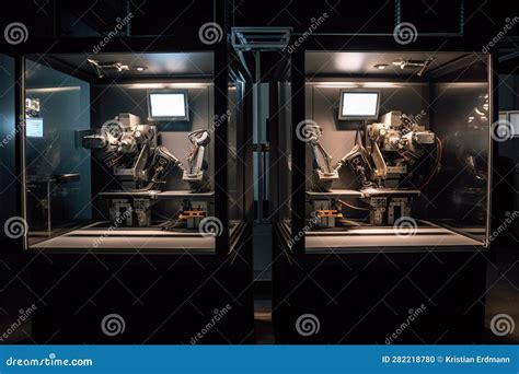 Modern Control Room With Multiple Screens Displaying Real Time Logistics Data Stock Illustration