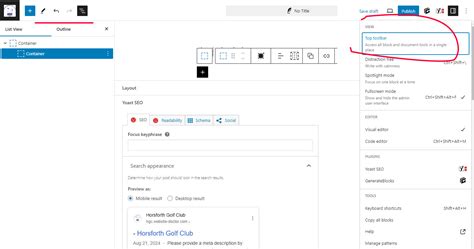Topic Block Label Missing In New Container Blocks Generatesupport