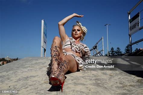 Courtney Act Poses As Part Of W Hotels Mardi Gras Media Call At North