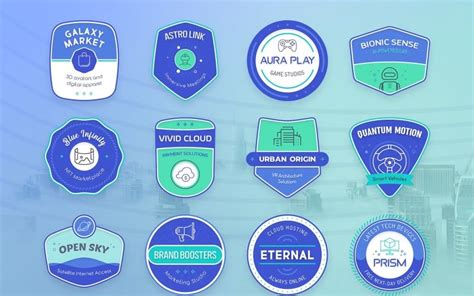 Vintage Badge Set Of 15 Badges And Logos Templatemonster