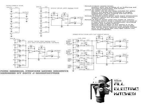 Electronic Circuit Schematic Diagram All Mixers Mixer Schema