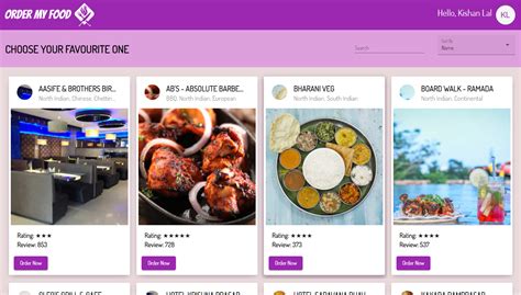 GitHub Kishan0725 Order My Food Food Ordering App Using Angular 10