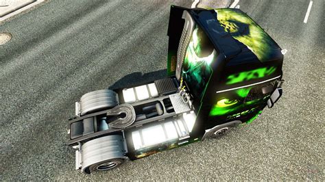HULK pele para a Volvo caminhões para Euro Truck Simulator 2