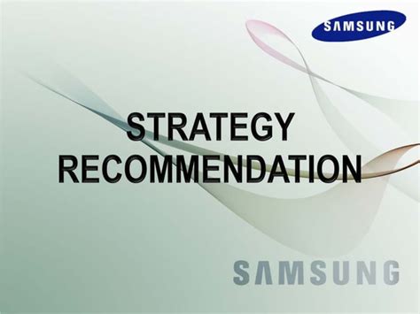Samsung Electronics Case Study