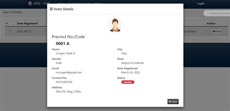 Voters Polling Information System In Phpoop Free Source Code