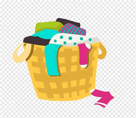 바구니 그림에 옷 세탁기 세탁 드라이 클리닝 의류 만화 세탁 건조 물질 만화 캐릭터 전자 제품 음식 Png Pngwing