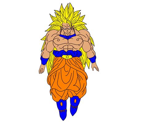 Lssj3 Broly Goku Style By Dragonballzeditor On Deviantart