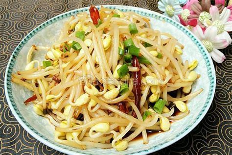 干煸黄豆芽的做法菜谱香哈网
