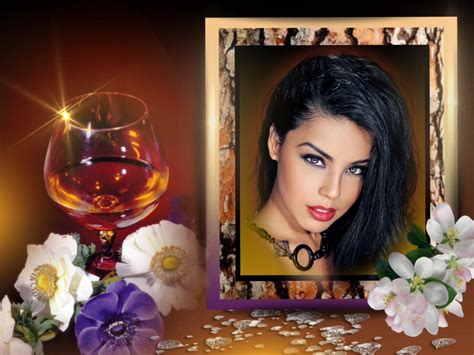 Wienie Coppens Love Romance Frame Portrait Wine Frame Portrait Wine