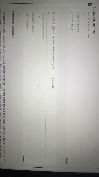 Iitm Bs Maths 2 Week 1 Graded Assignment Iitm Iitmadrasdatascience Youtube