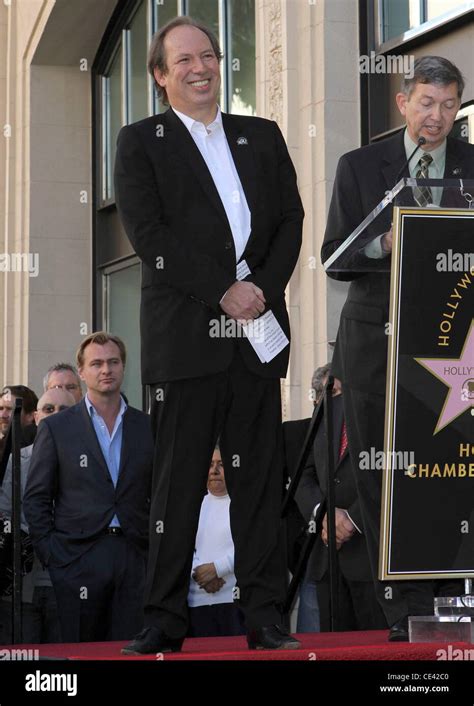 Hans Zimmer German Composer And Music Producer Hans Zimmer Is Honored