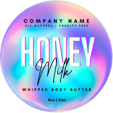 Editable Body Product Labels Canva Diy Cosmetic Labels Editable Cosmetic Labels Label
