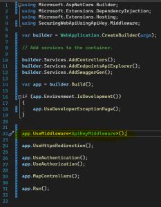 Secure ASP.NET Core Web API using API Key Authentication - Coding Sonata
