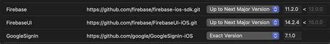 Swift Xcode Failed To Resolve Dependency Firebase