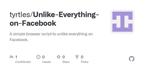I Created A Simple Script That Unlikes All Facebook Pages And Can