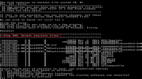 how to reset windows password with chntpw disk cd disk or usb disk