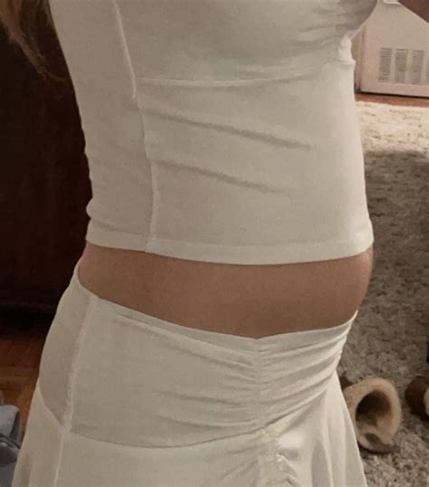 Outfit I Wore To Class Today Had To Wear My Skirt Under My Belly
