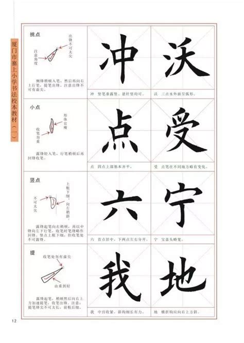 毛笔书法入门楷书字帖教程网络