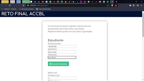 GitHub AndresCCB Reto Final