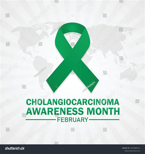 Cholangiocarcinoma Awareness Month February Holiday Concept Stock