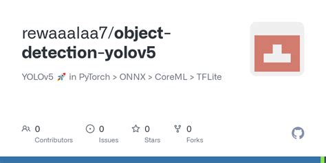 Github Rewaaalaa7object Detection Yolov5 Yolov5 🚀 In Pytorch Onnx Coreml Tflite