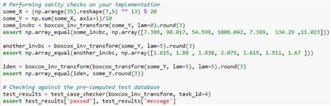 Solved Write A Function Boxcox Inv Transform That Takes A Chegg Com