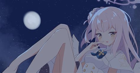 聖園ミカ 無題 笹ノ葉のイラスト Pixiv