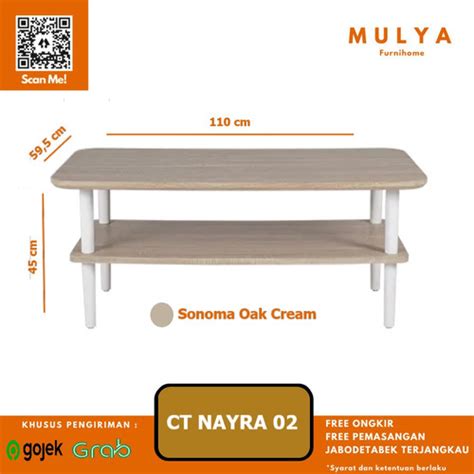 Jual Meja Tamu Coffee Table Meja Minimalis Ct Olympic CT NAYRA 01