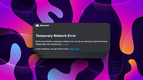 How To Fix Temporary Network Error On Discord Appuals